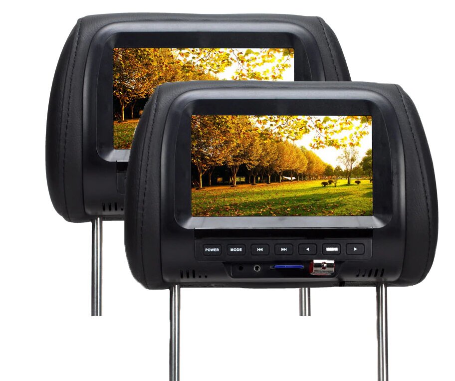 Headrest Monitors | In-Car Entertainment System | CarRadio.ie